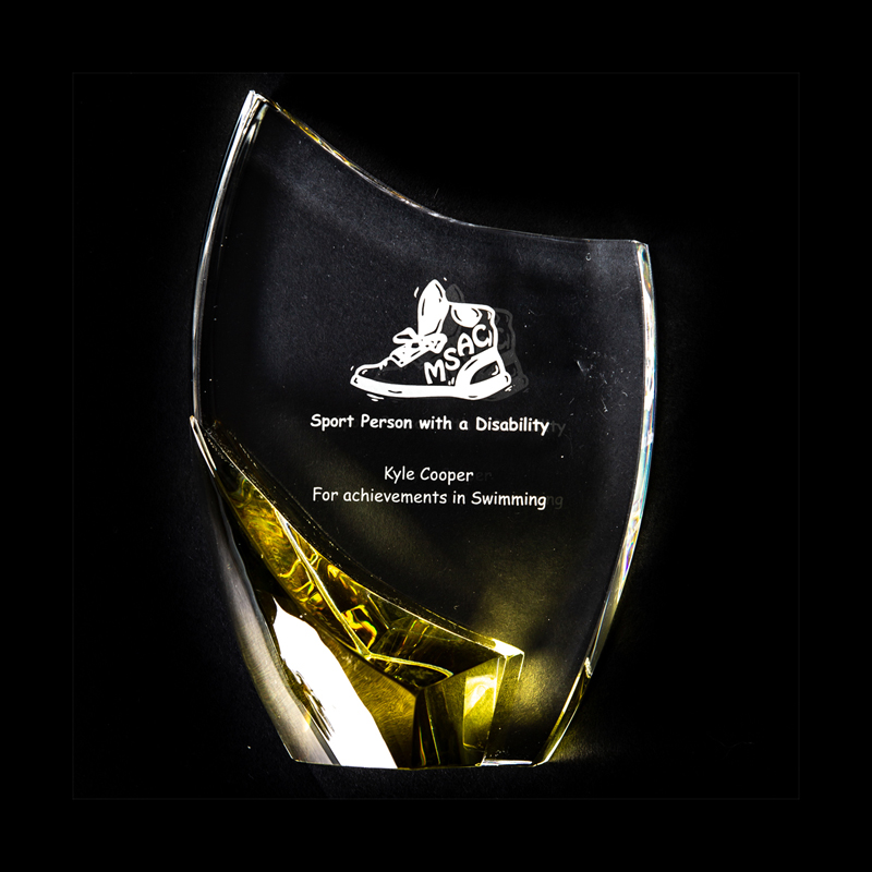 Crystal Tombstone Award – crystalbusinessgifts